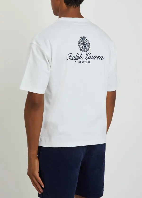 Polo Ralph Lauren Embroidered Cotton T-shirt