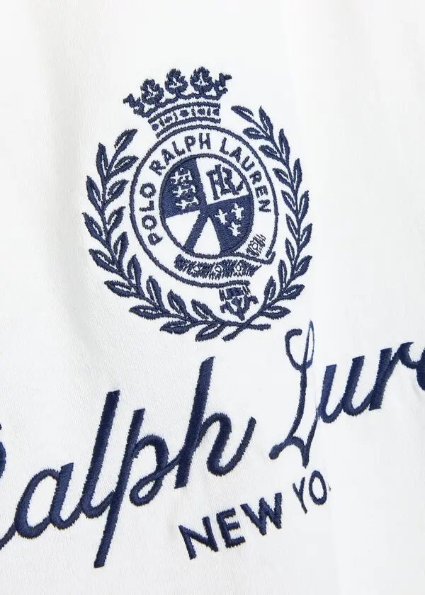 Polo Ralph Lauren Embroidered Cotton T-shirt