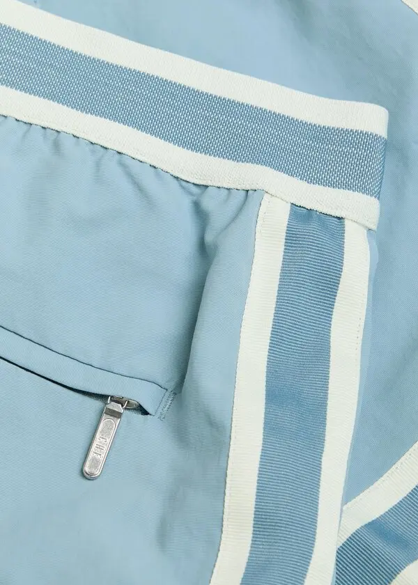 CHE Baller Striped Poplin Swim Shorts