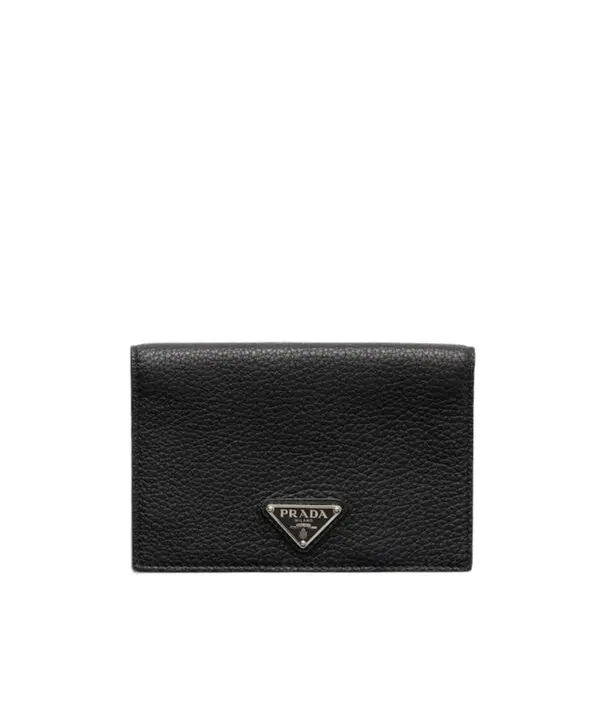 Prada Leather Passport Holder