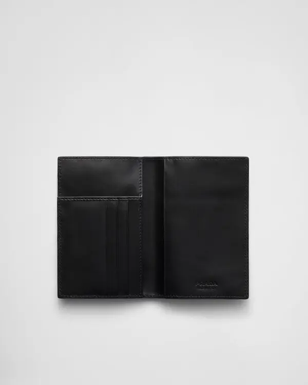 Prada Leather Passport Holder