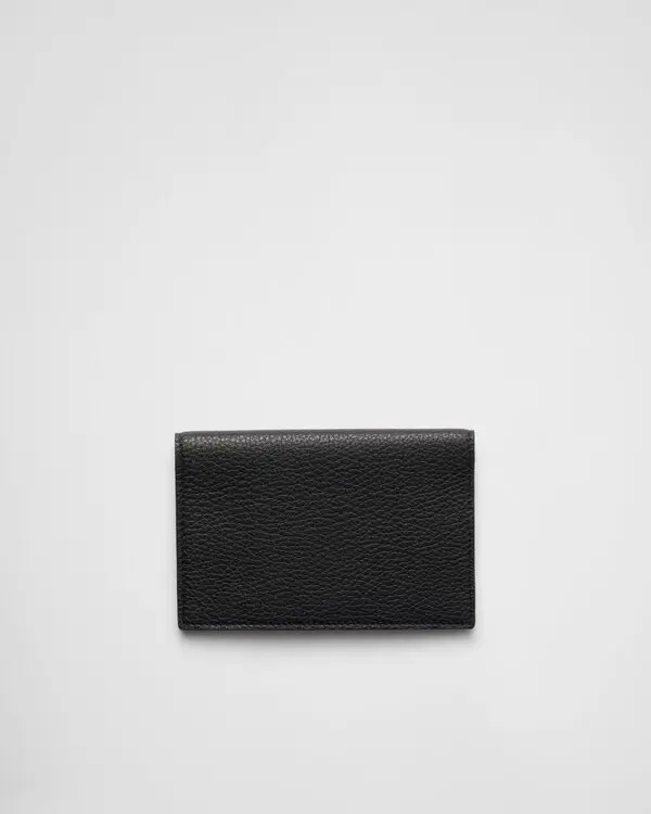 Prada Leather Passport Holder