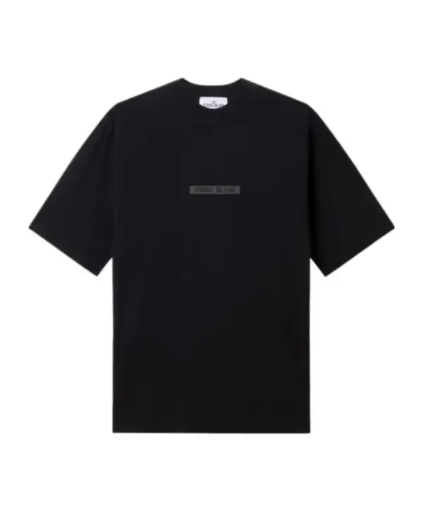 Stone Island Regular-fit T-shirt With Rubberised Appliqu