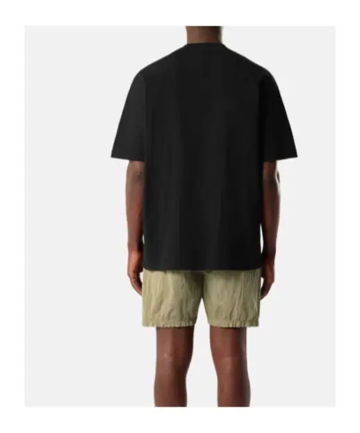 Stone Island Regular-fit T-shirt With Rubberised Appliqu