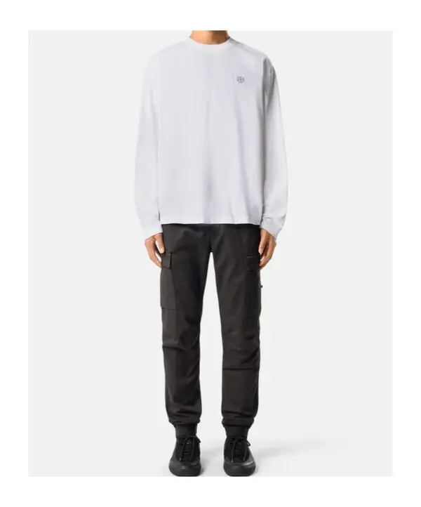 Stone Island Logo-patch Long-sleeve T-shirt