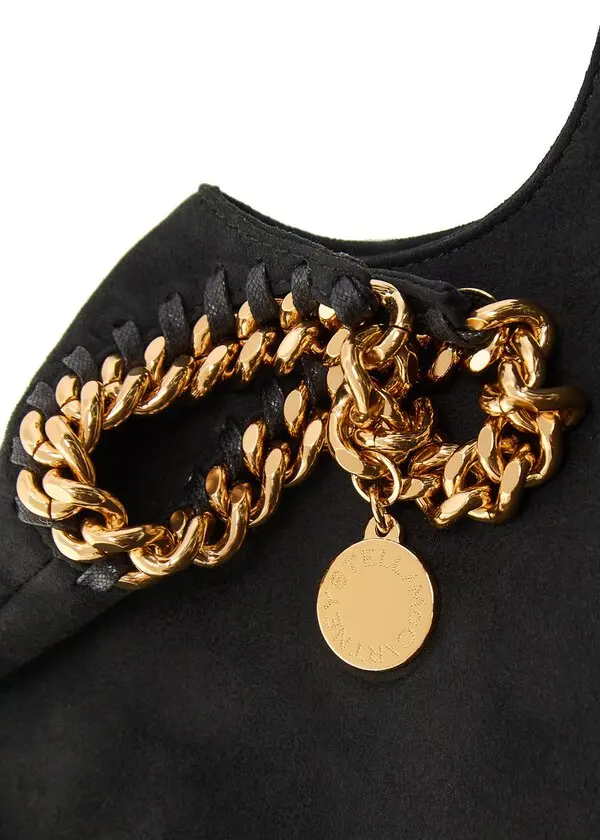 Stella McCartney Falabella Suede Wristlet Bag