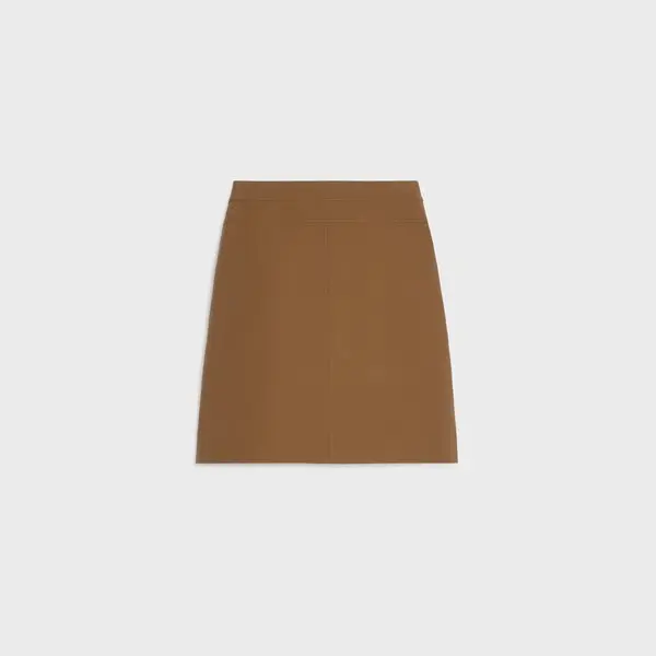 Celine Cotton Twill Skirt