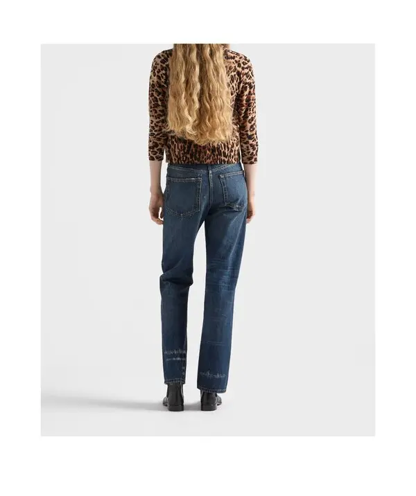 Prada Printed Cashmere Cardigan