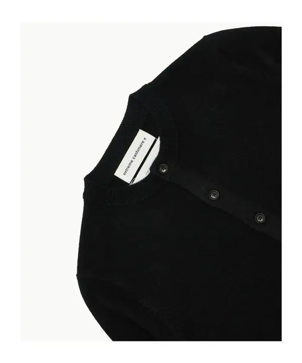 Extreme Cashmere Long-sleeved Knitted Cardigan