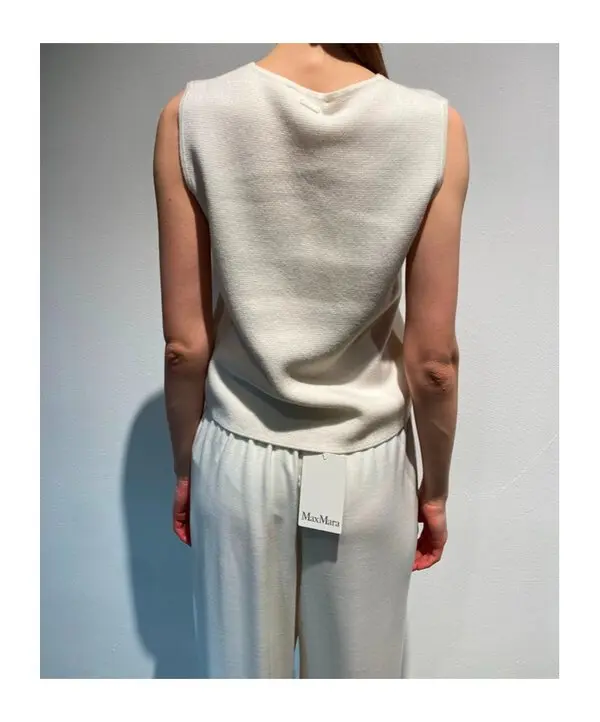 Max Mara Sleeveless Knitted Vest