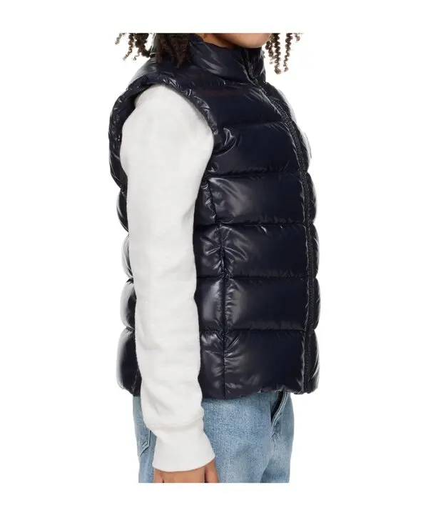 Moncler High Collar Sleeveless Down Jacket