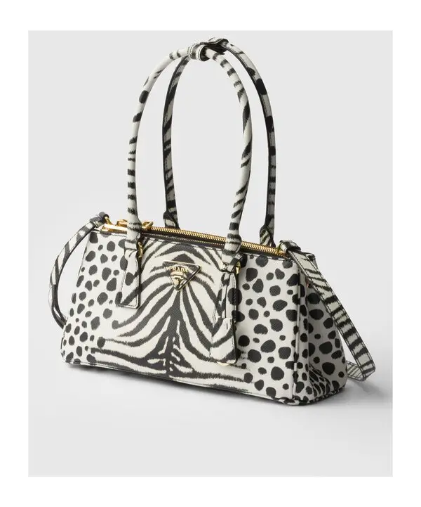 Prada Galleria Medium Printed Saffiano Leather Bag