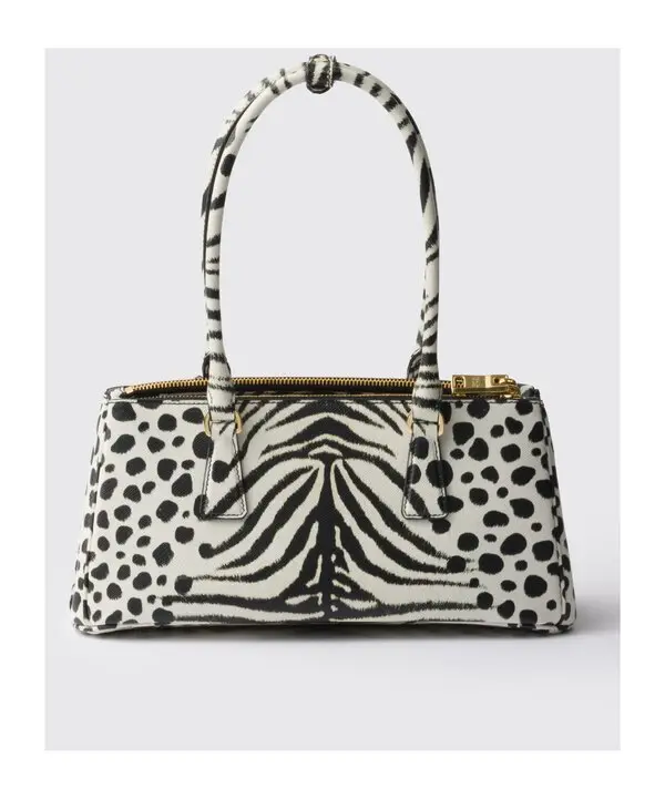 Prada Galleria Medium Printed Saffiano Leather Bag