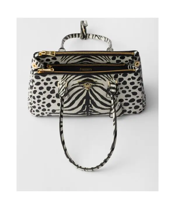 Prada Galleria Medium Printed Saffiano Leather Bag