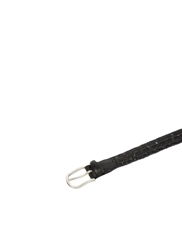 Orciani Woven Leather Belt