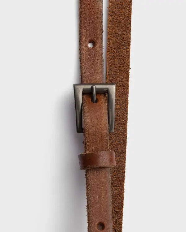 Prada Slim Buckle Belt