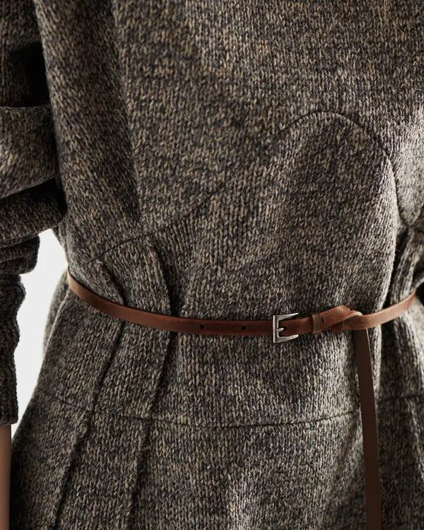 Prada Slim Buckle Belt