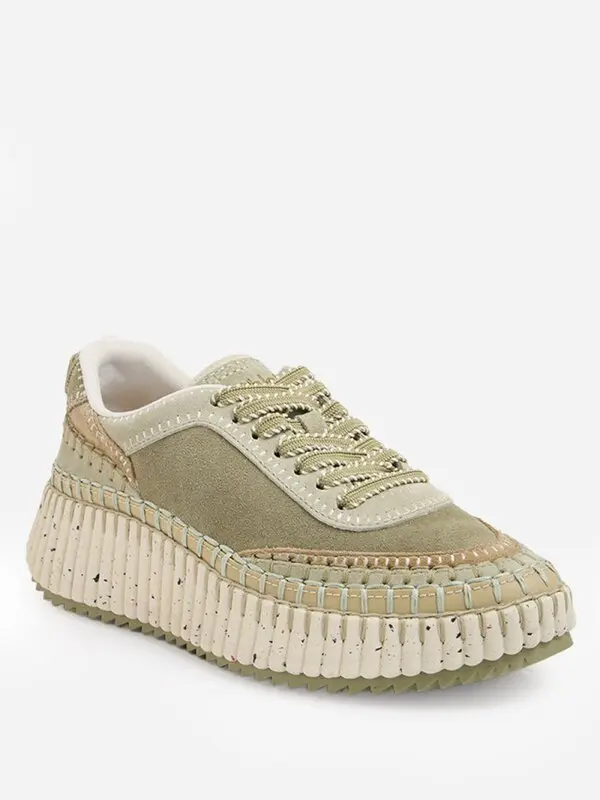 Chloé Nama Lace-up Sneakers