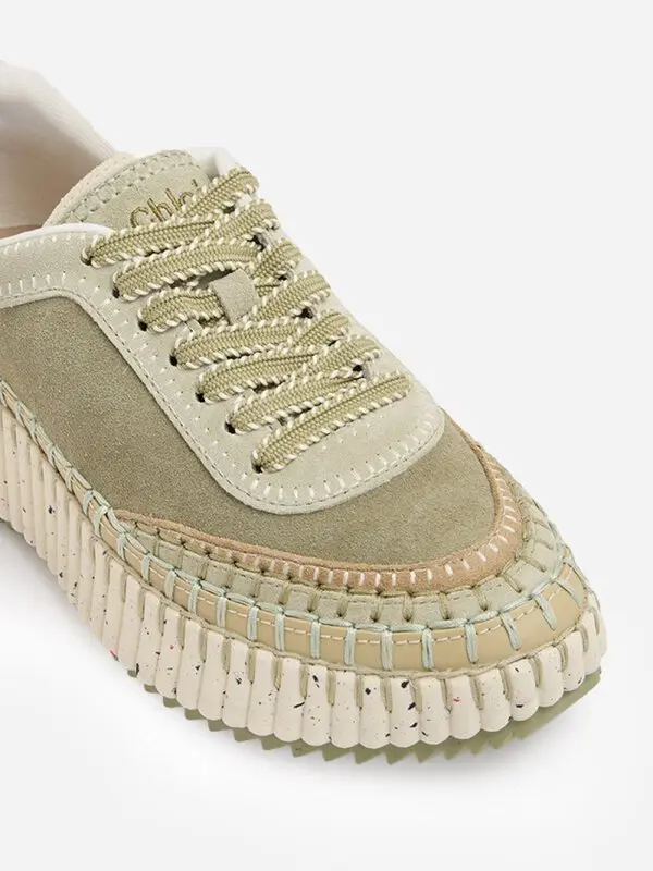 Chloé Nama Lace-up Sneakers