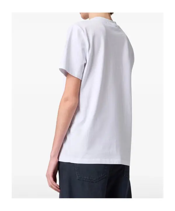 MSGM Embroidered Cat T-shirt