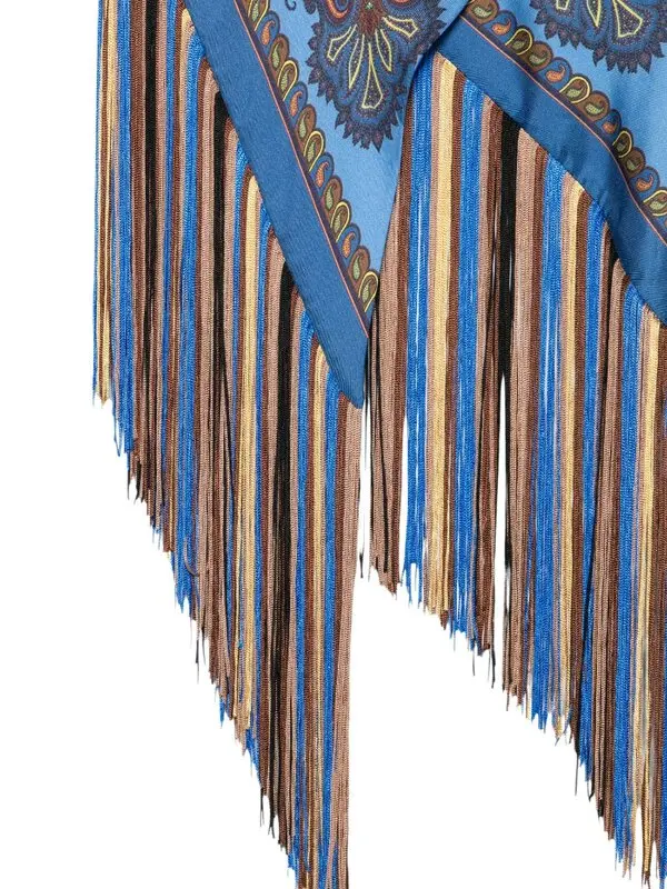 Etro Paisley-print Fringed Scarf