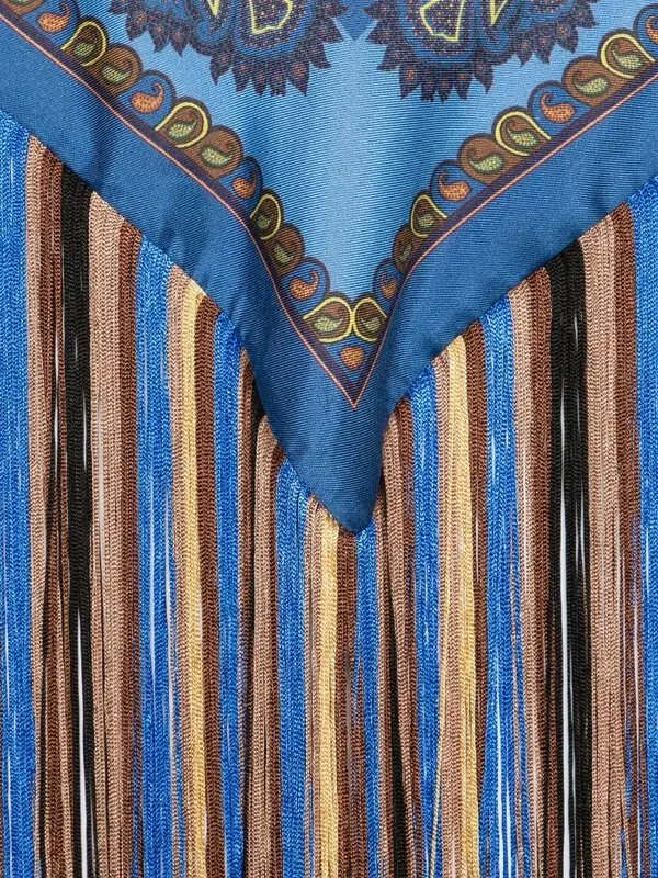 Etro Paisley-print Fringed Scarf