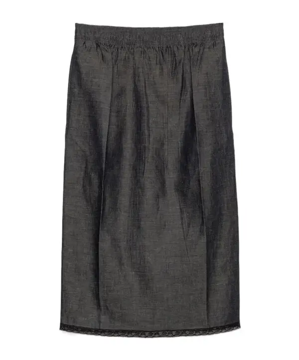 Prada Chambray Skirt - Grey