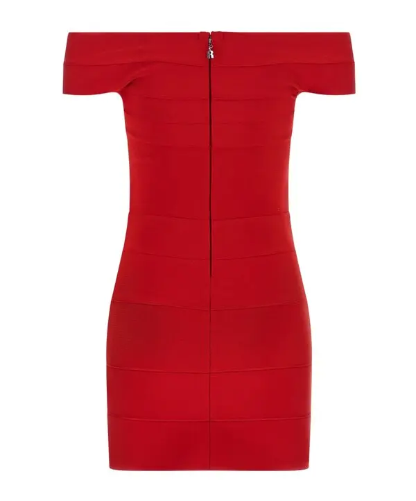 ROTATE BY BIRGER CHRISTENSEN Off-the-shoulder Dress