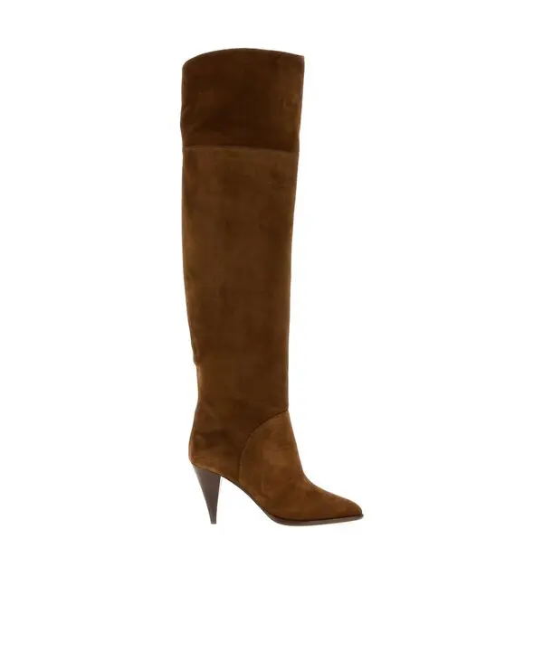 Casadei Cone-heel Knee-high Boots
