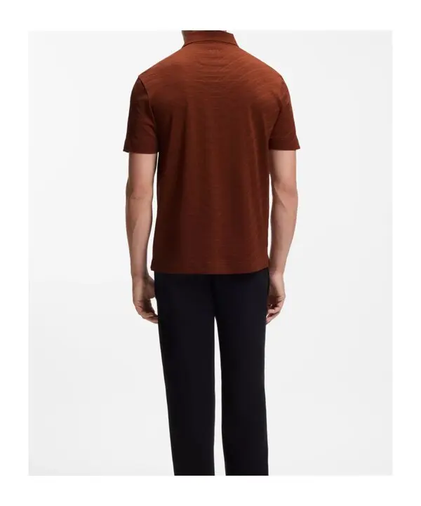 Hugo Boss Logo-plaque Polo Shirt