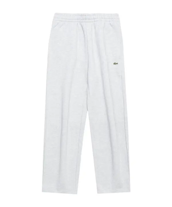Lacoste Elastic-waist Sweatpants - Silver