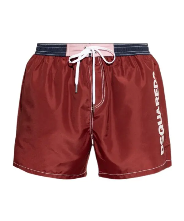 Dsquared2 Drawstring Swim Trunks - No