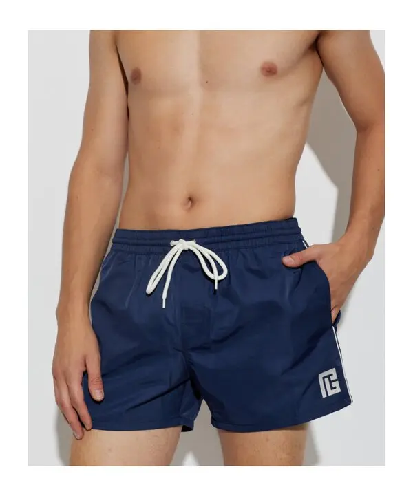 Balmain Drawstring Swim Trunks