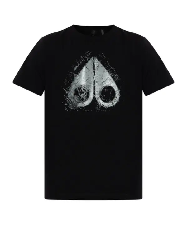 Moose Knuckles Short-sleeved T-shirt - Black