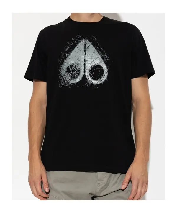 Moose Knuckles Short-sleeved T-shirt - Black