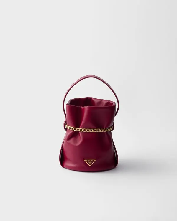 Prada Mini Bucket Bag In Nappa Leather