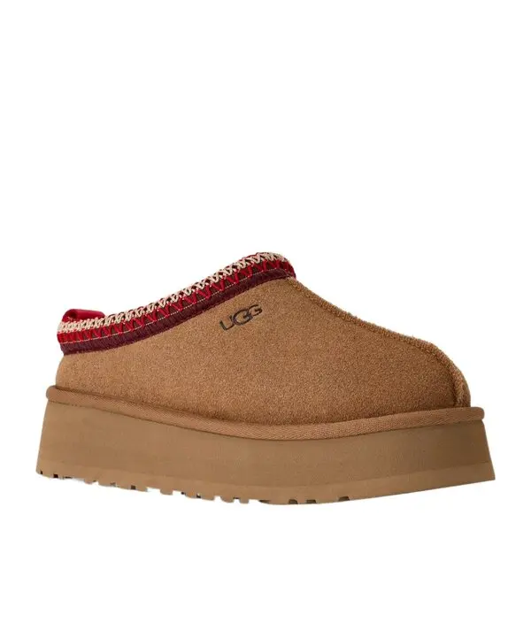 UGG Tazz Platform Sole Embroidered Loafers