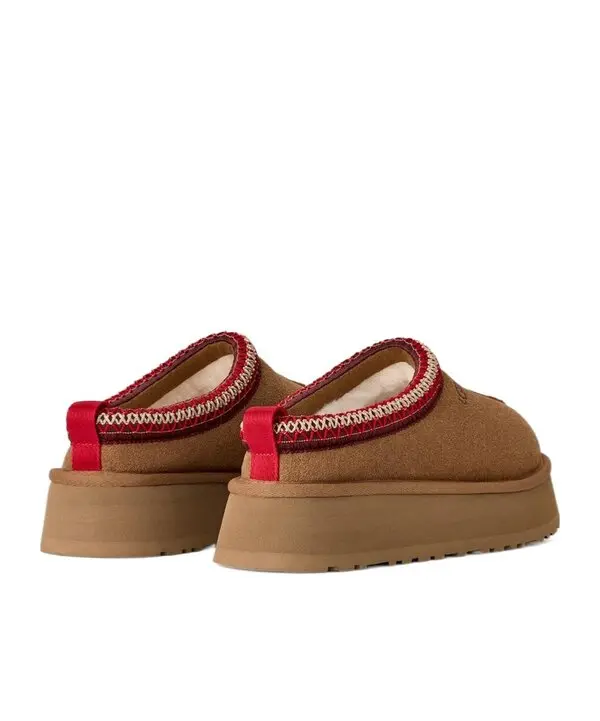 UGG Tazz Platform Sole Embroidered Loafers
