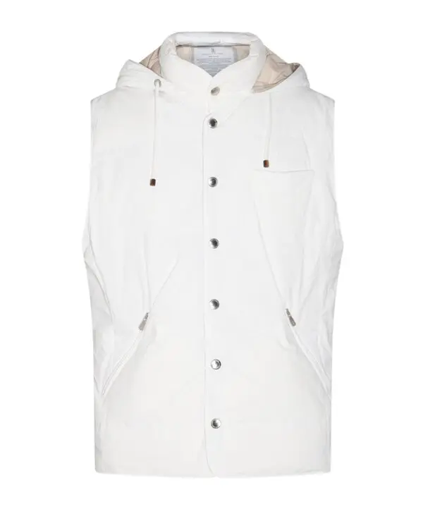 Brunello Cucinelli Hooded Down Gilet