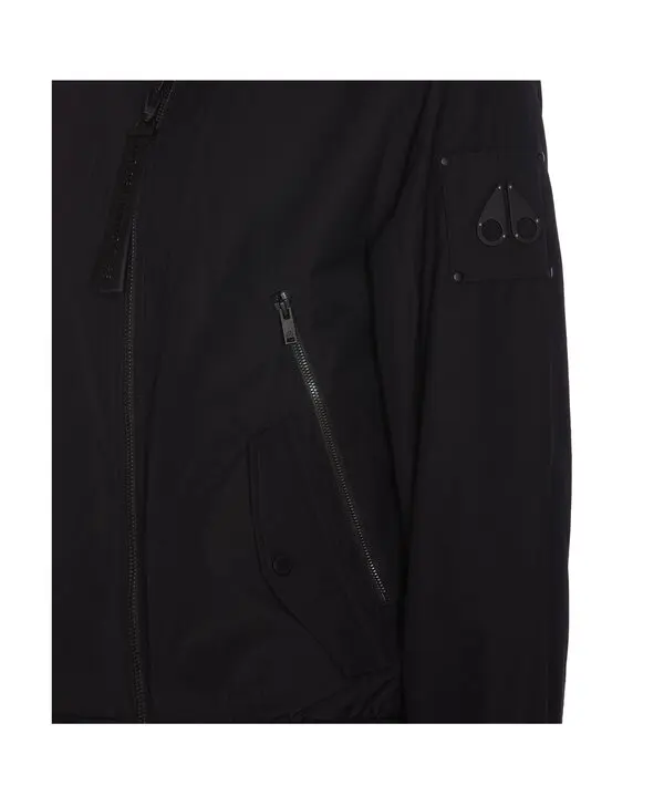 Moose Knuckles Courville Zip-up Bomber Jacket
