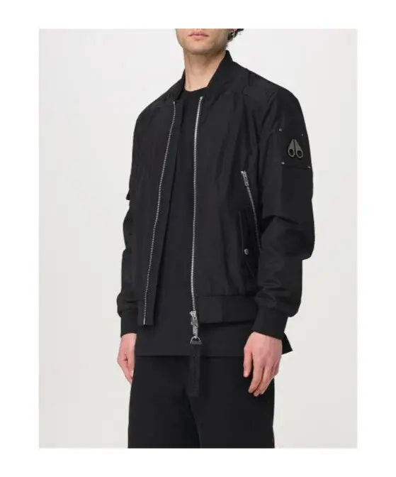 Moose Knuckles Courville Zip-up Bomber Jacket