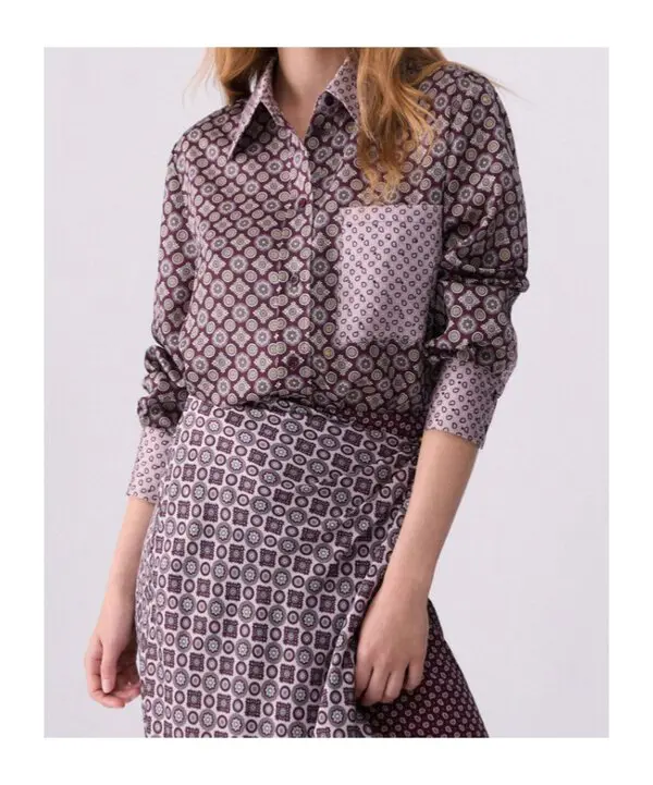 Liu Jo Printed Twill Shirt