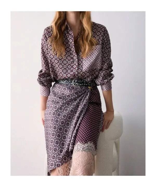 Liu Jo Printed Twill Shirt