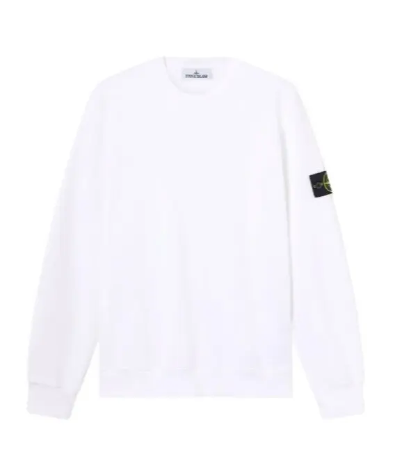 Stone Island Logo Patch Crewneck Sweatshirt