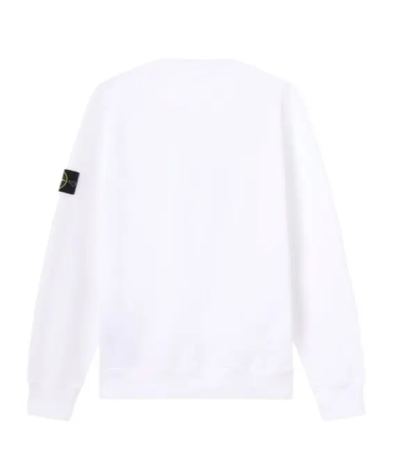 Stone Island Logo Patch Crewneck Sweatshirt