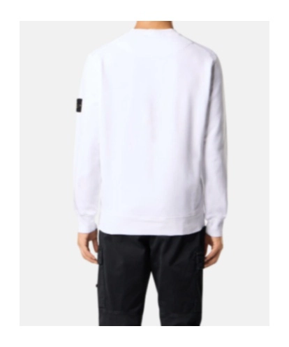 Stone Island Logo Patch Crewneck Sweatshirt
