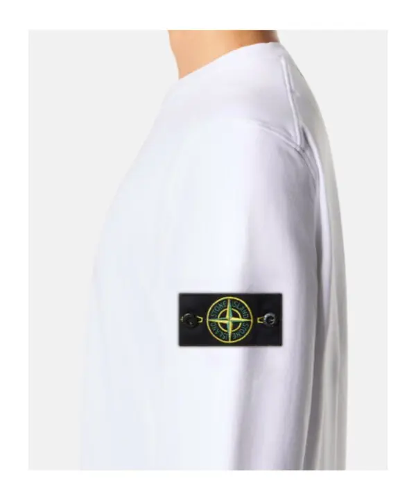 Stone Island Logo Patch Crewneck Sweatshirt