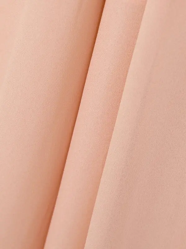 Alaïa V-neck Peplum-detail Maxi Dress