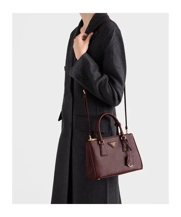 Prada Galleria Small Saffiano Leather Bag