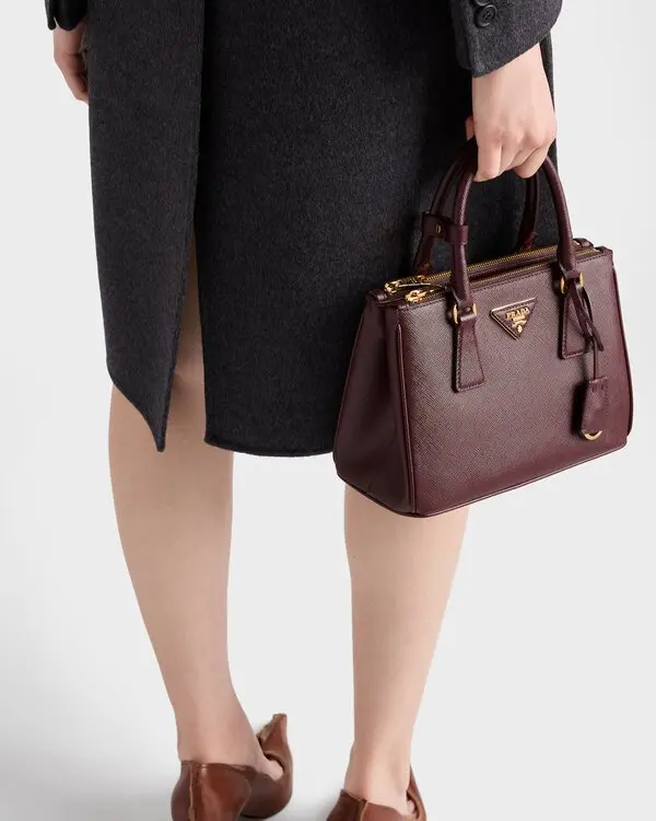 Prada Galleria Small Saffiano Leather Bag